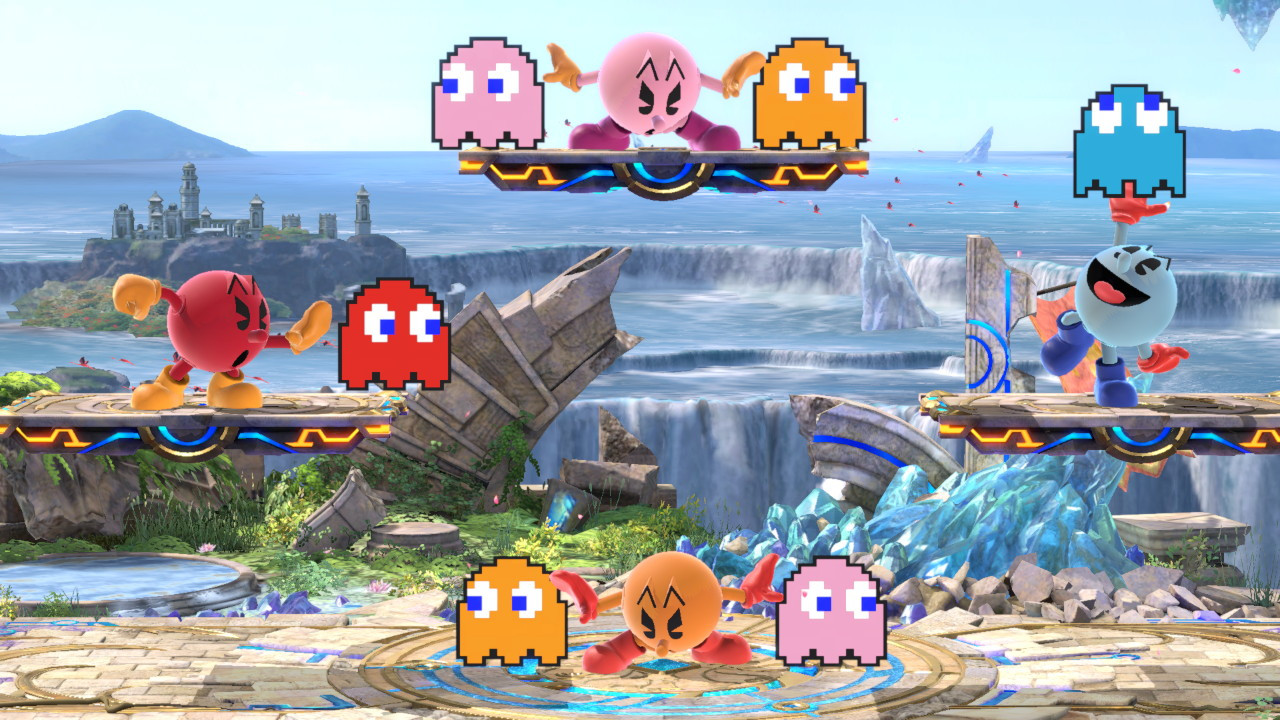 Definitive Pac-Man Recolor Pack Mod for Super Smash Bros. Ultimate ...