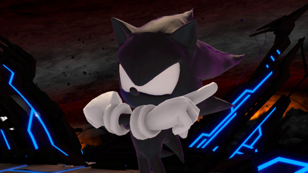 Dark Sonic [Super Smash Bros. Ultimate] [Mods]