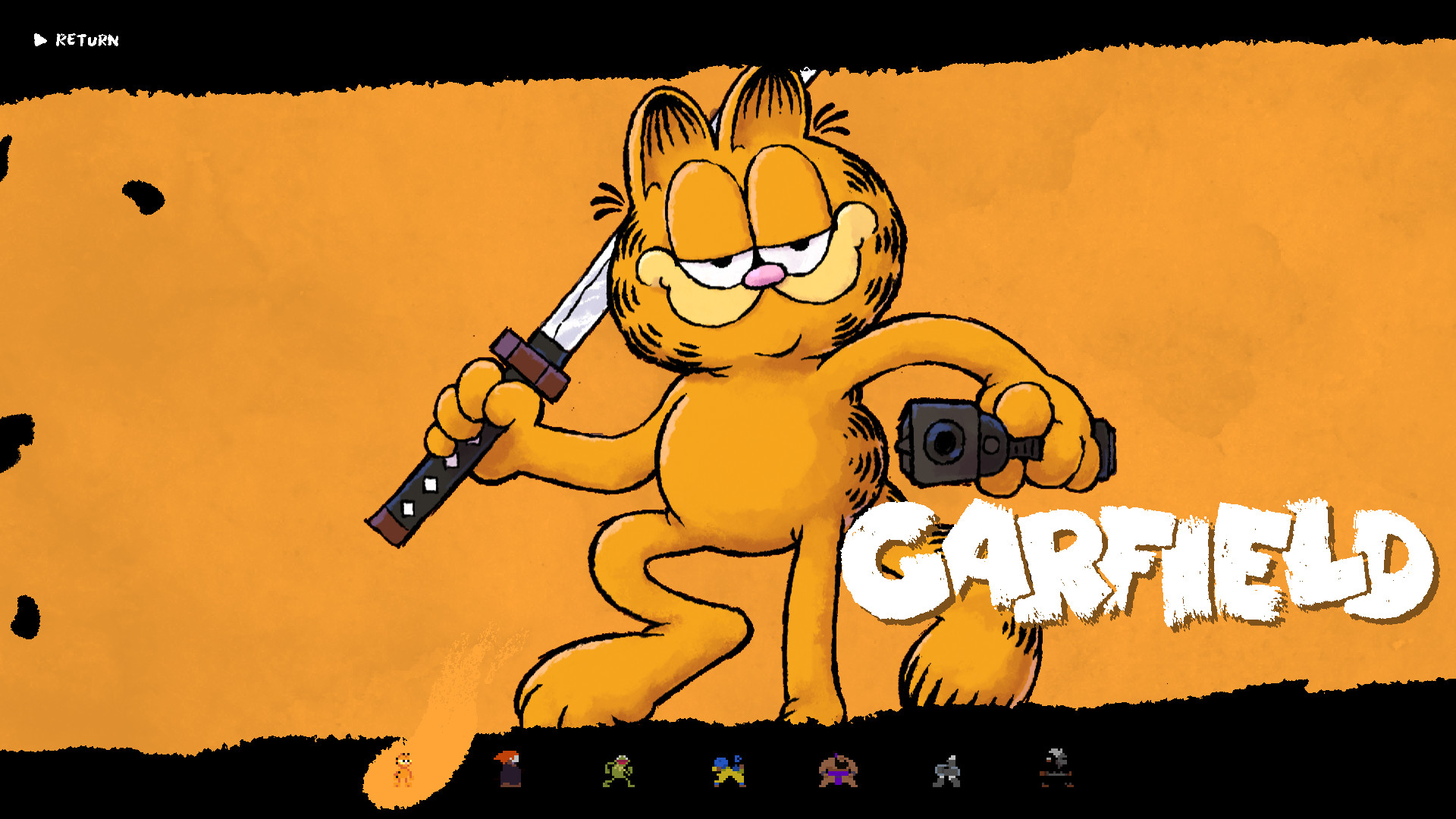 Garfield Mod for Samurai Gunn 2 | SG2 Mods