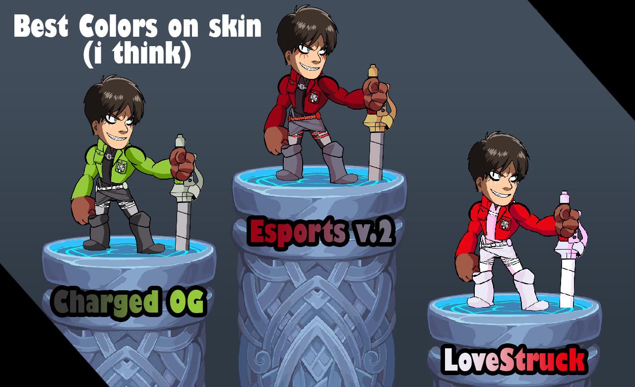 Eren Yeager (Jhala Crossover) mod Mod for Brawlhalla | BHalla Mods