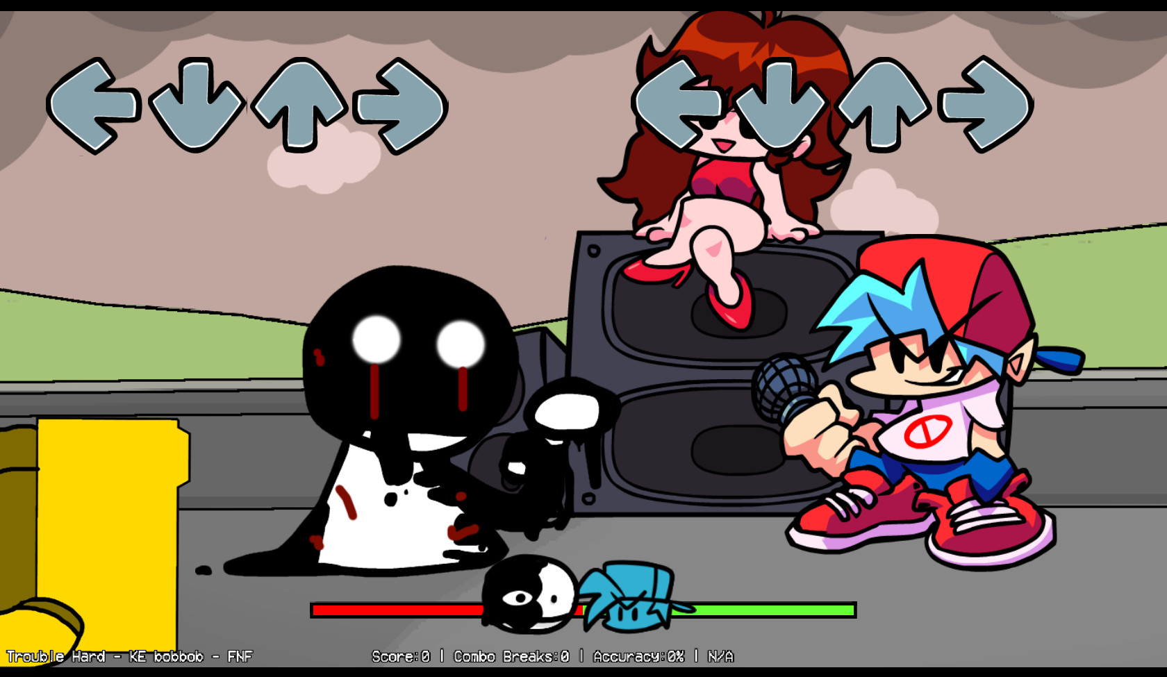 Vs BLOB Glich Week Mod for Friday Night Funkin' | FNF Mods