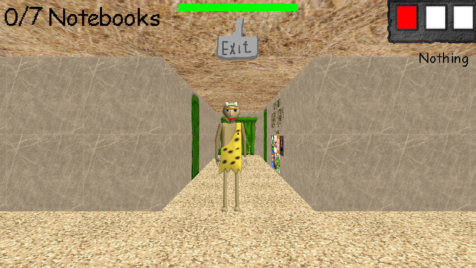 Stone Age 1.4.3 Port Mod for Baldi's Basics | Baldi Mods