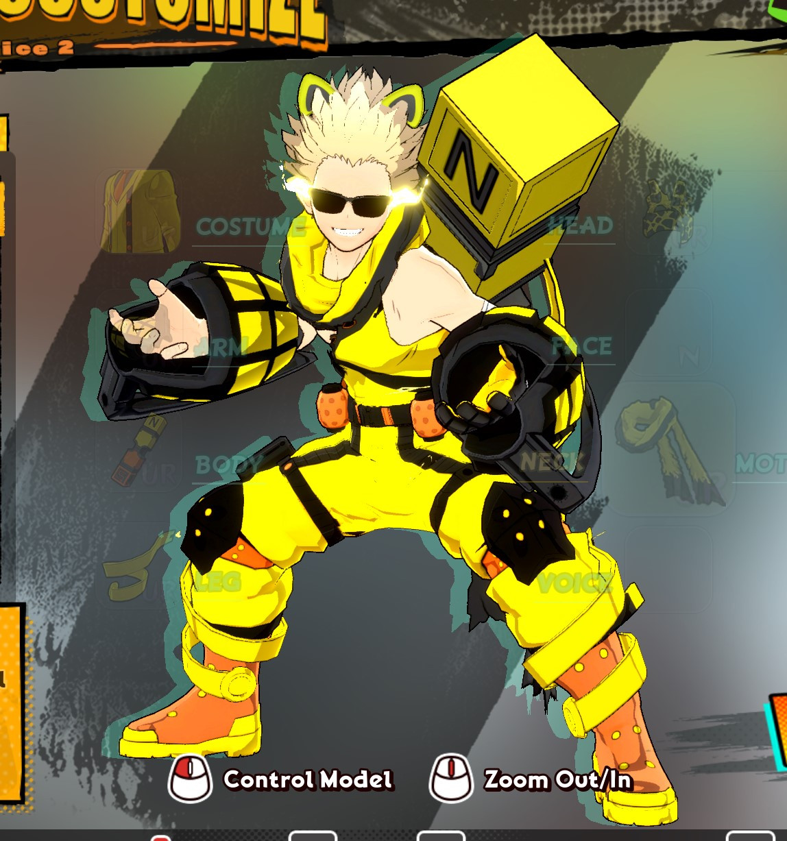 Bakugo Heroes Rising Mod for My Hero One's Justice 2 | MHOJ2 Mods