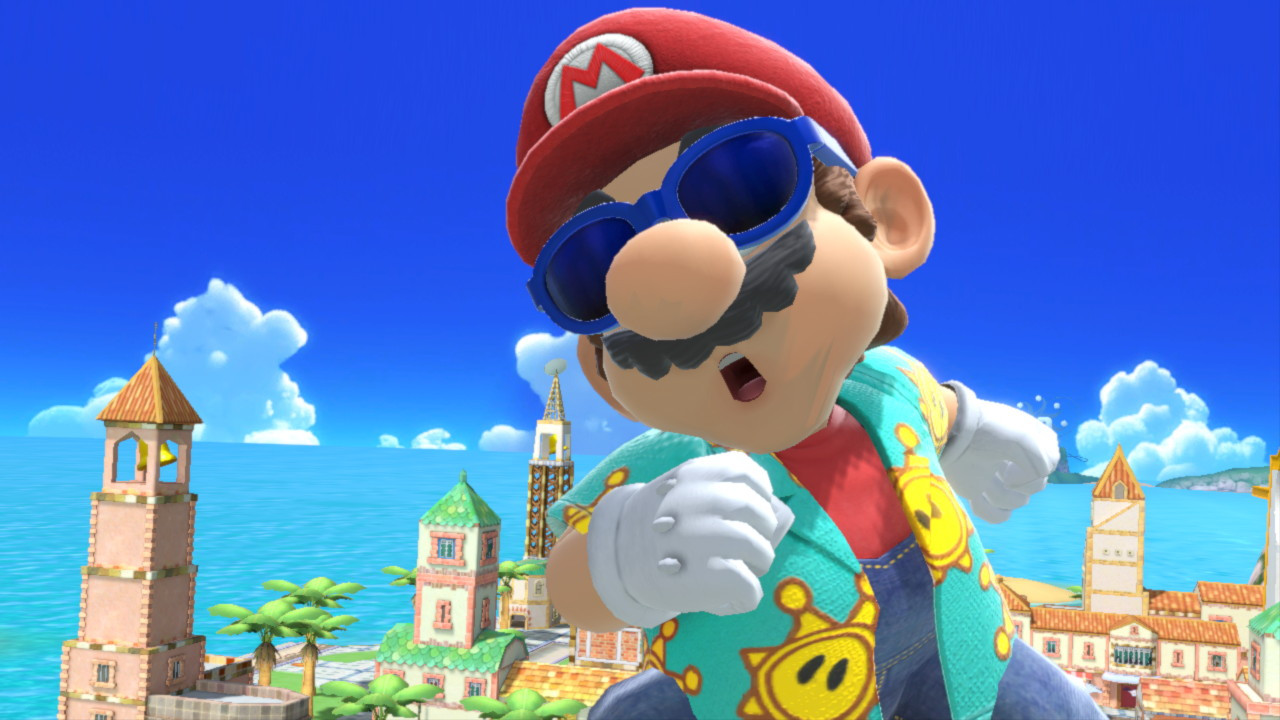 Sunshine Mario Mod for Super Smash Bros. Ultimate | SSBU Mods