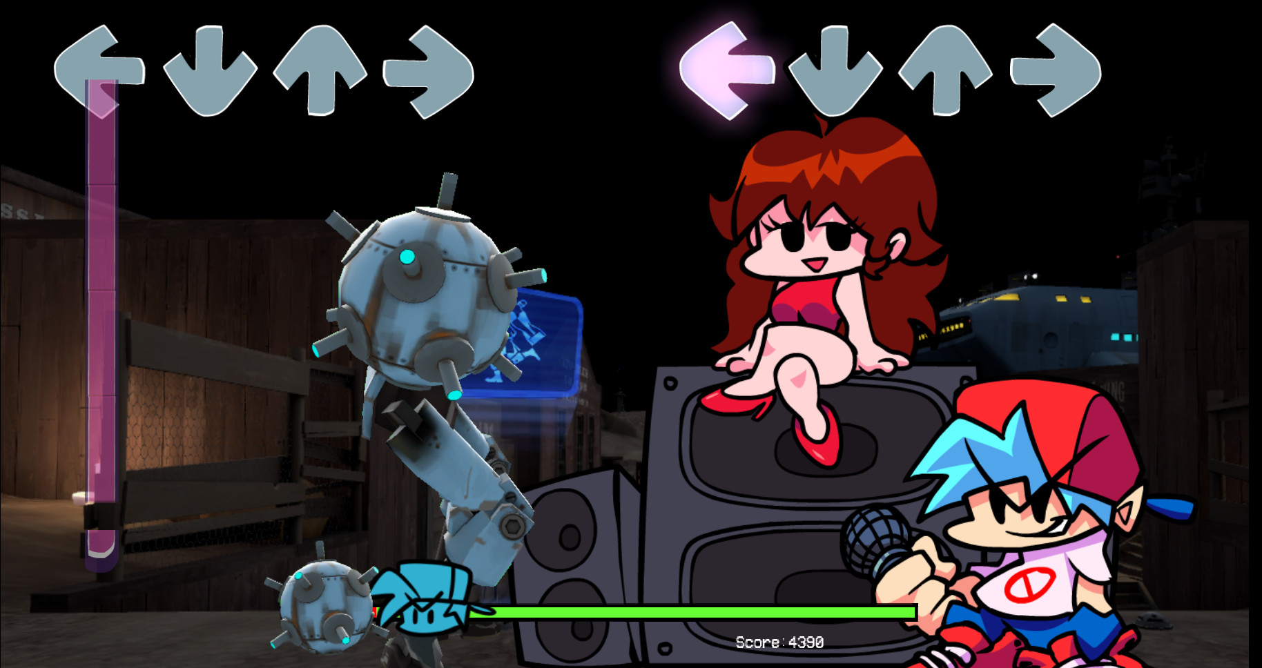 Funkinn vs Machine (FNF x TF2/MVM) [Friday Night Funkin'] [Mods]