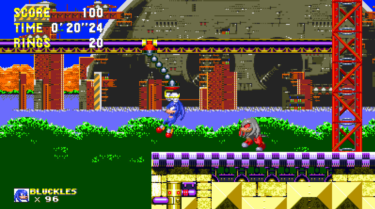 Sonic 3D in 2D Glitches: Sonic 3 with Bluckles Mod for Sonic 3 A.I.R ...