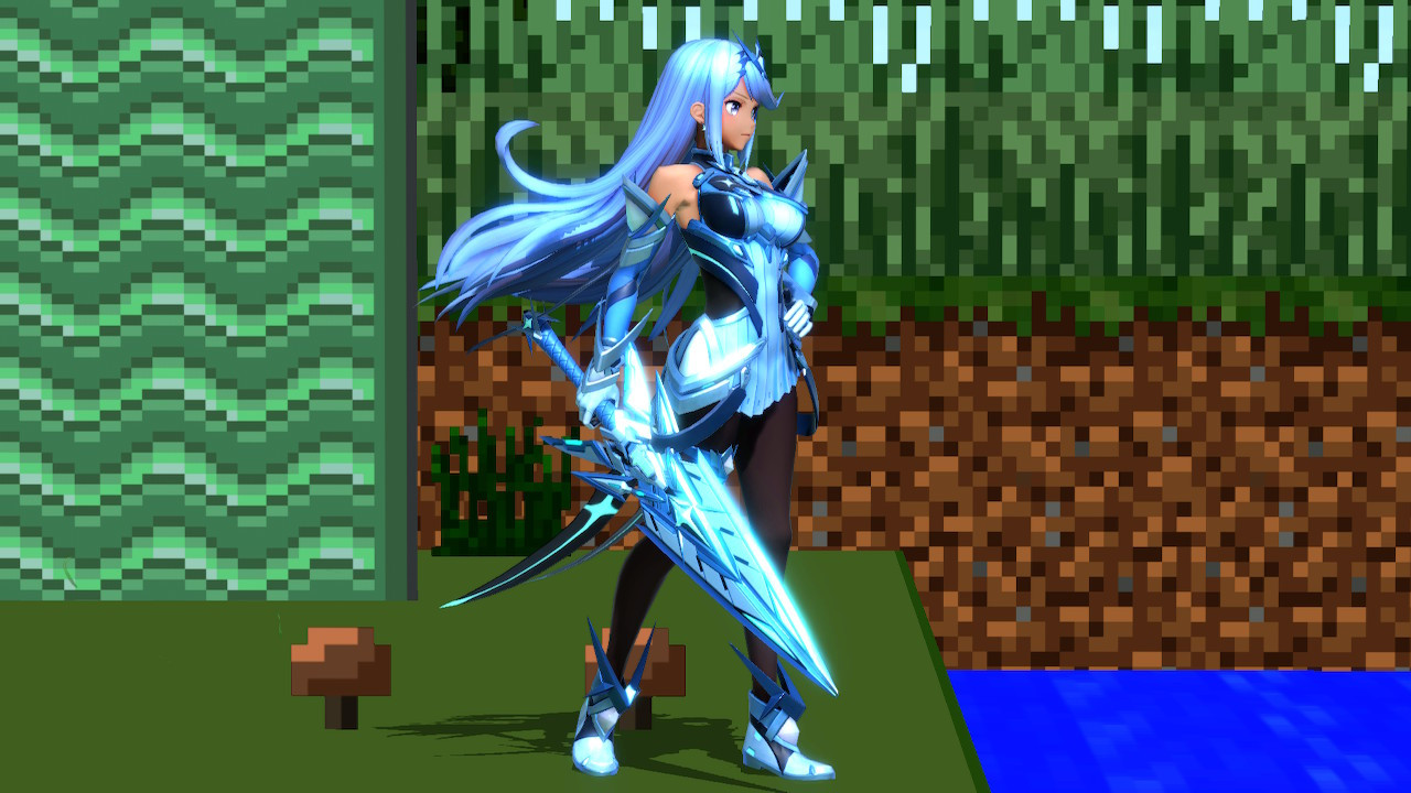Sky Blue Pyra & Mythra Mod for Super Smash Bros. Ultimate | SSBU Mods