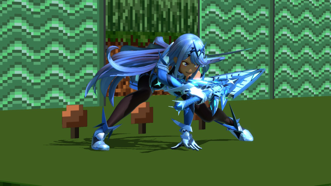 Sky Blue Pyra & Mythra Mod for Super Smash Bros. Ultimate | SSBU Mods