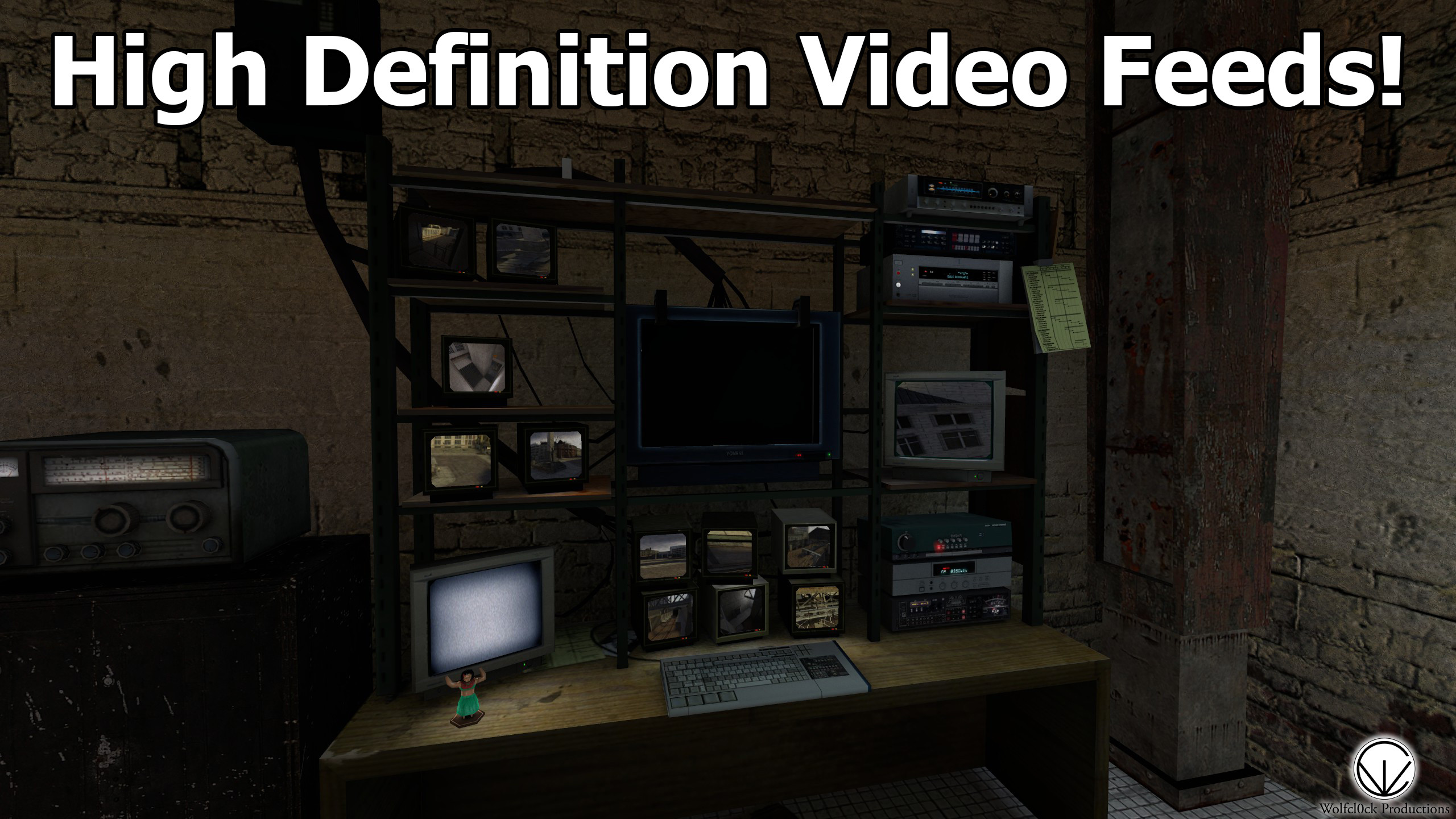 HD Video Feeds Mod for Half-Life 2 | HL2 Mods