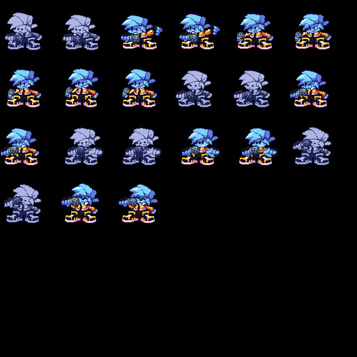 Pixel Minus BF and GF (GF Redesign) Mod for Friday Night Funkin' | FNF Mods