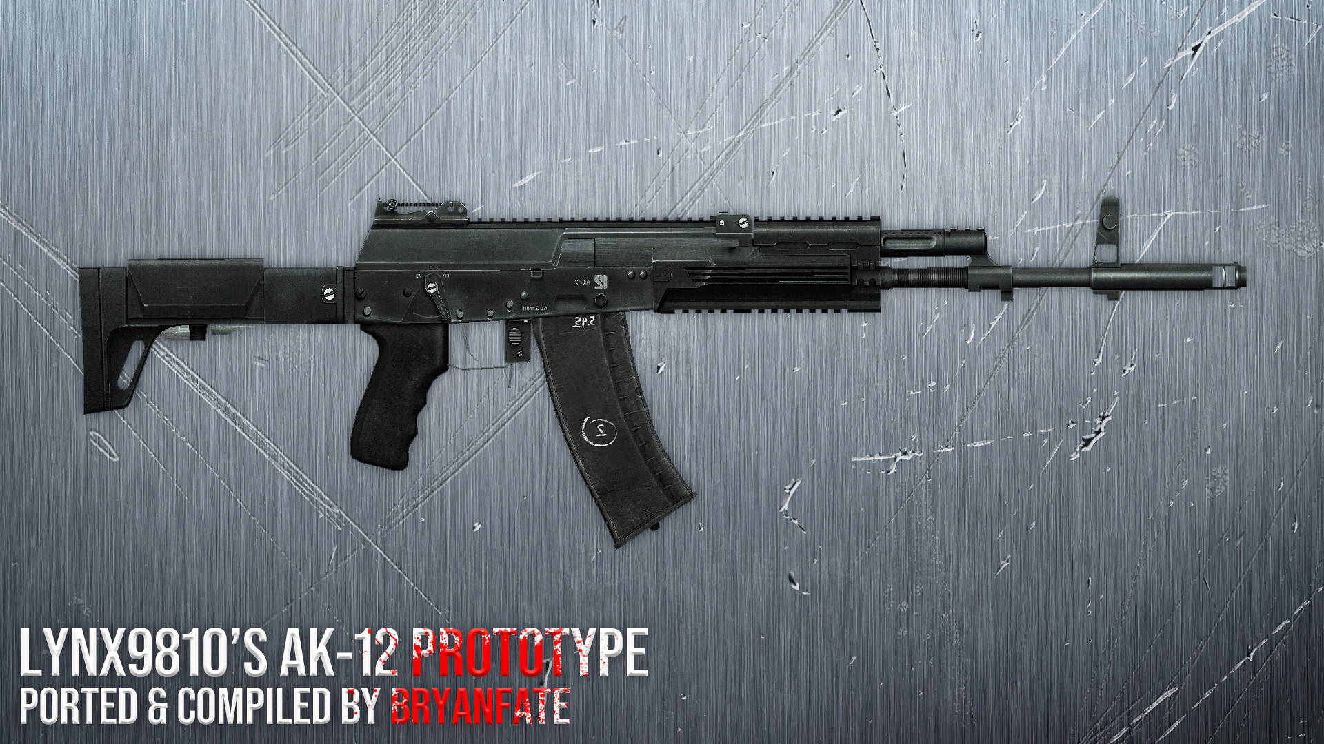 Lynx9810's AK-12 Prototype Mod for Counter-Strike 1.6 | CS1.6 Mods