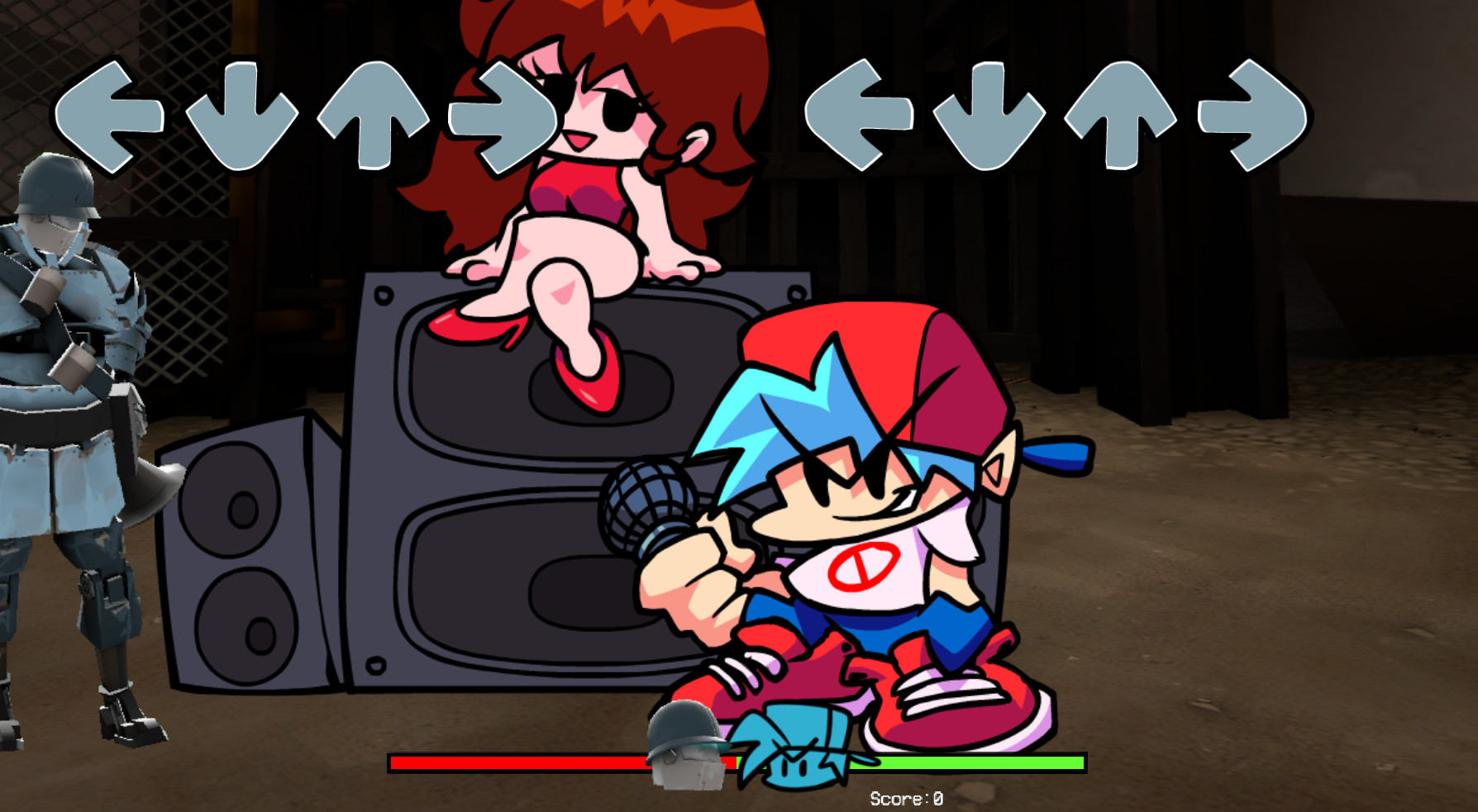 Funkinn vs Machine (FNF x TF2/MVM) [Friday Night Funkin'] [Mods]