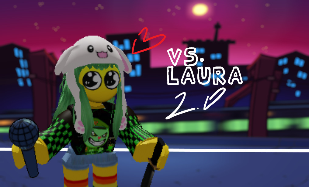 Laura/Earllovescats8 Over Pico Mod for Friday Night Funkin' | FNF Mods