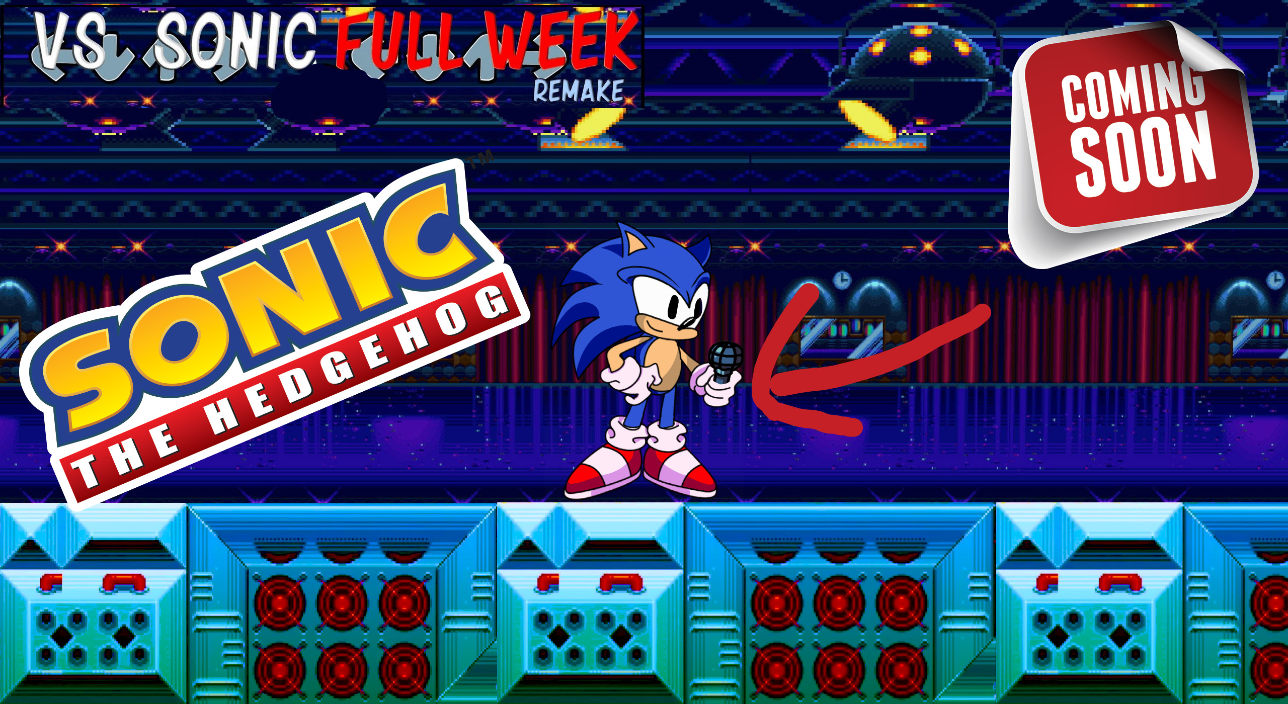 Multiplayer VS Sonic Week Mod for Friday Night Funkin' | FNF Mods