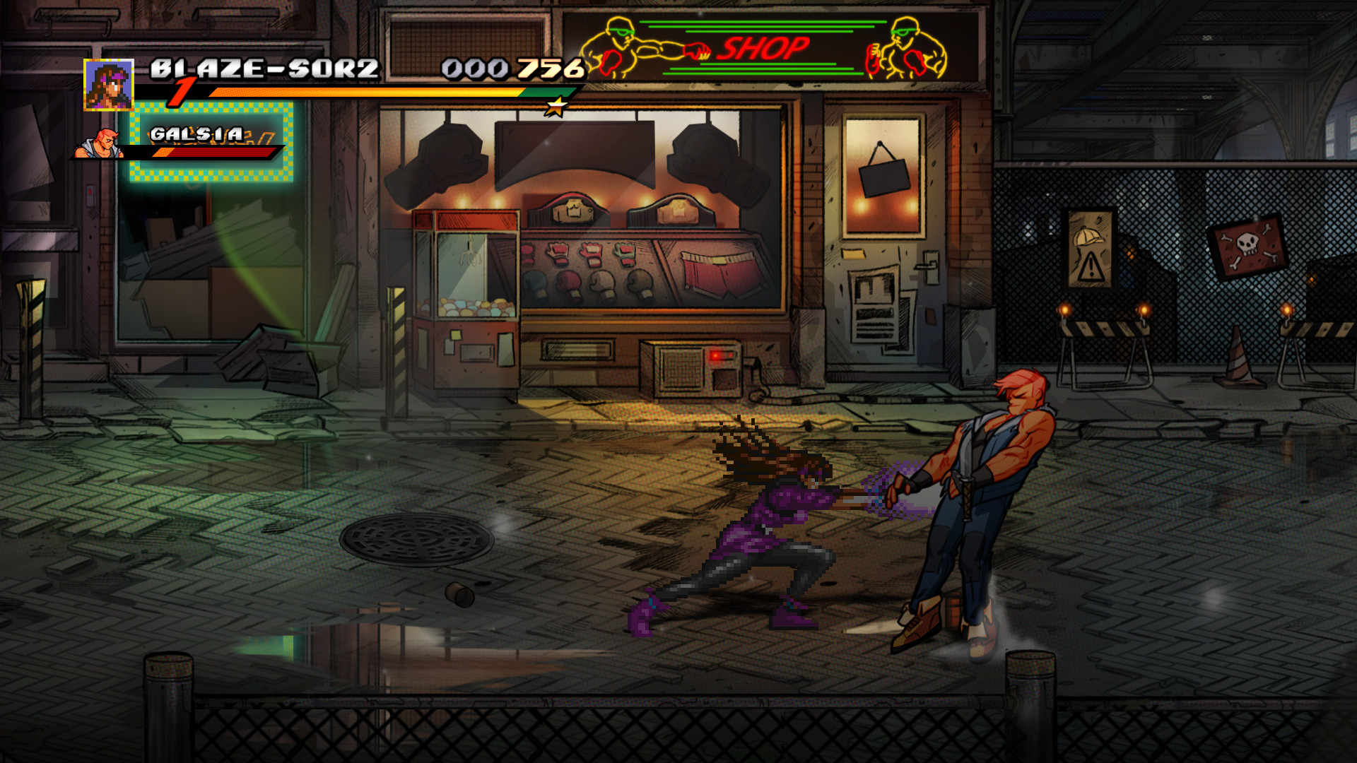 Additional palettes for Bare Knuckle Mobile Blaze Mod for Streets of ...