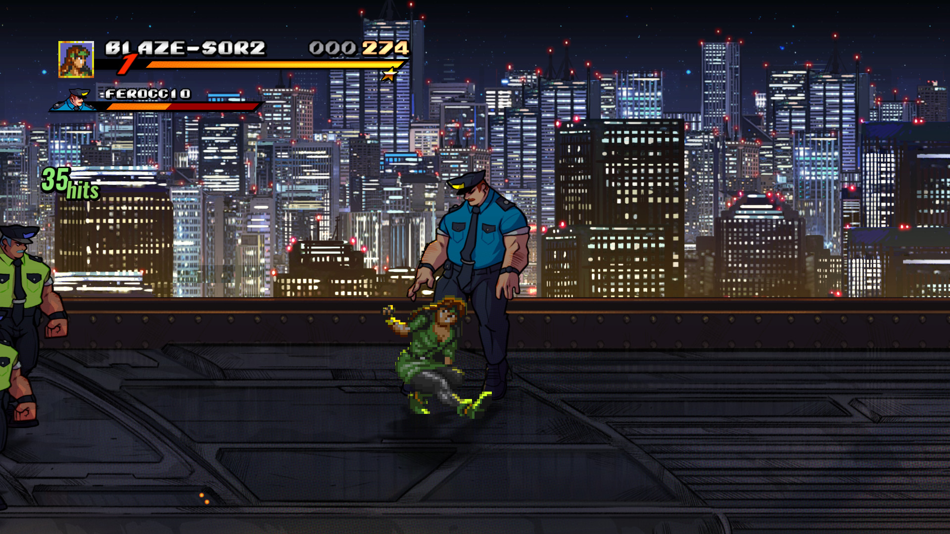 Additional palettes for Bare Knuckle Mobile Blaze Mod for Streets of ...