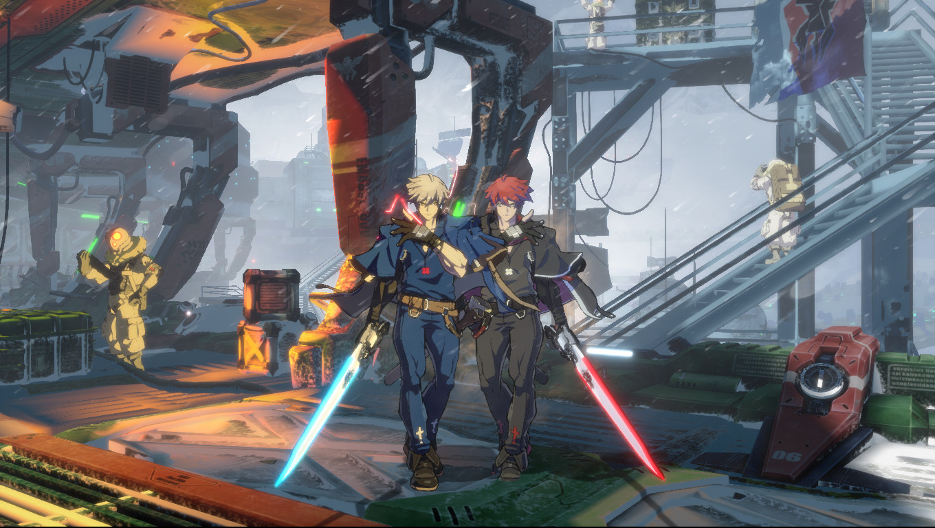 Ky Kiske's Final Fantasy Gunblade Mod for GUILTY GEAR -STRIVE- | GGST Mods