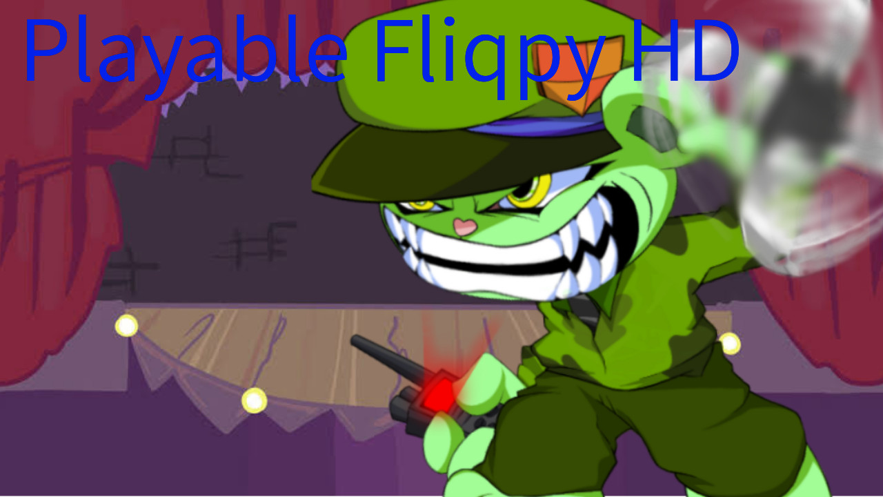 Playable Fliqpy HD Mod for Friday Night Funkin' | FNF Mods