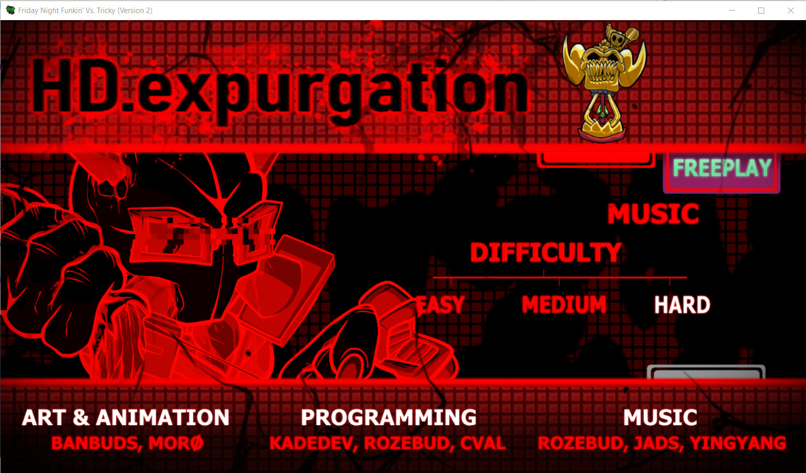 HD.expurgation Mod for Friday Night Funkin' | FNF Mods