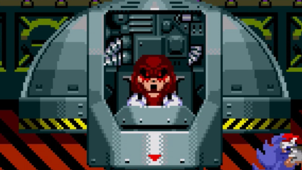 Knuckles.EXE in Sonic CD Mod for Sonic CD (2011) | SCD Mods
