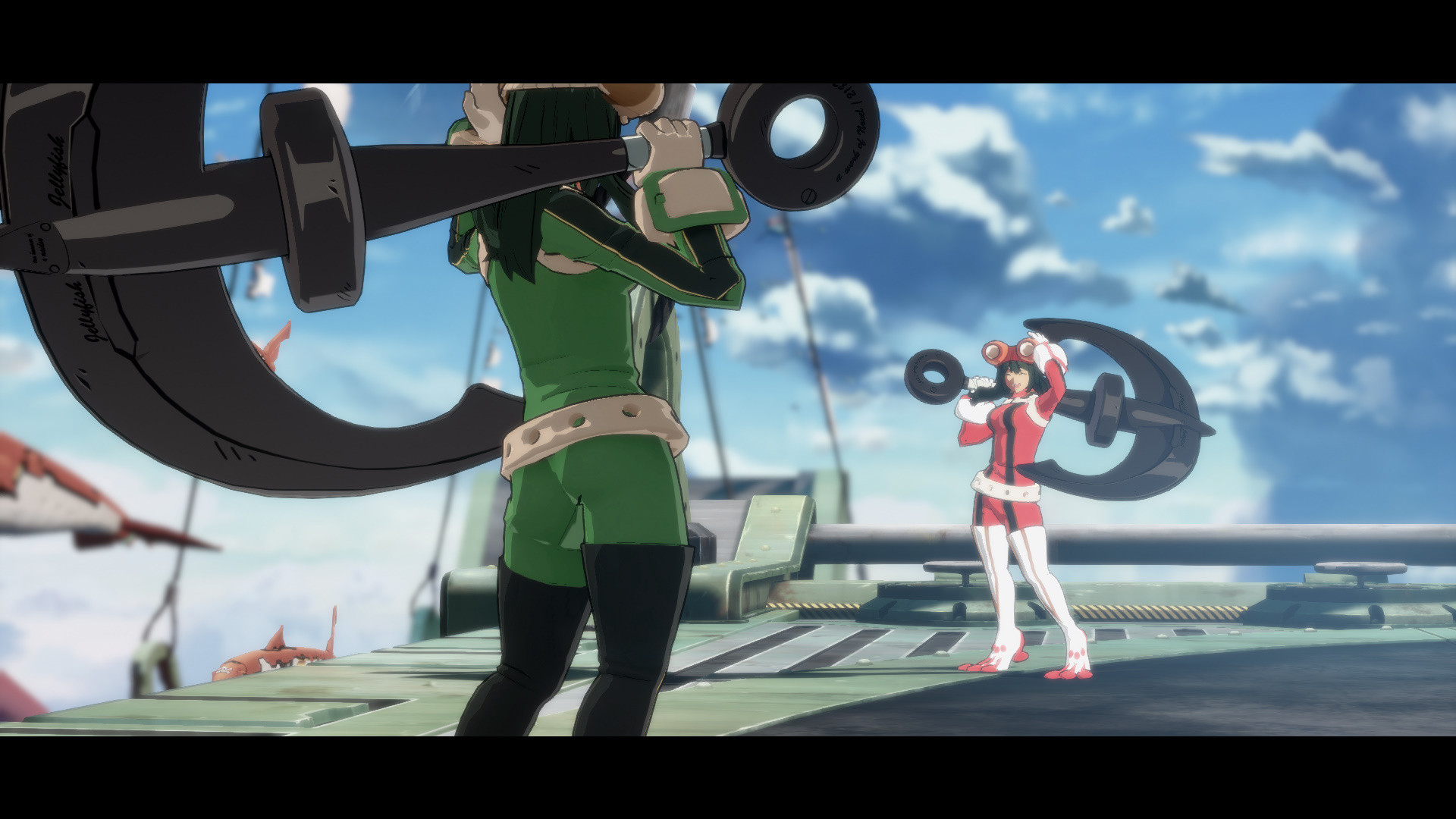 MHA Tsuyu Asui outfit for May Mod for GUILTY GEAR -STRIVE- | GGST Mods