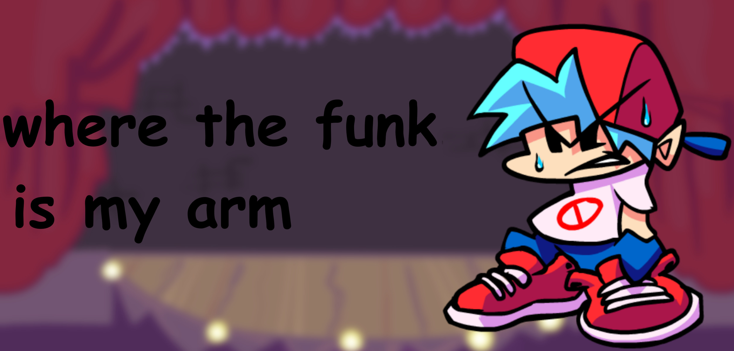 boyfriend lost his arm [Friday Night Funkin'] [Mods]