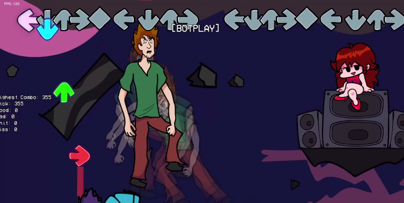 V.S Shaggy - God Eater RetroSpecter Remix Mod for Friday Night Funkin ...