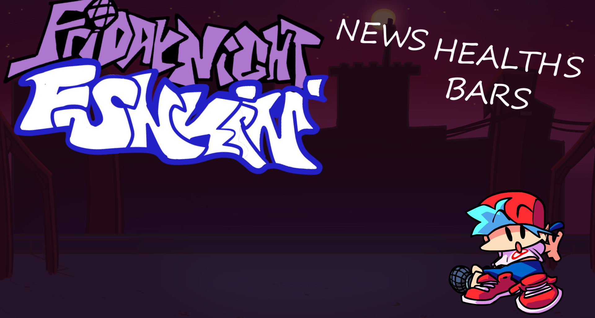 News Healths Bars Mod for Friday Night Funkin' | FNF Mods