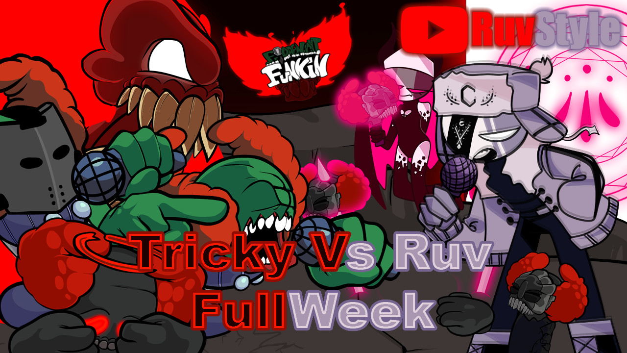 Ruv Vs Tricky: Full Week! Mod for Friday Night Funkin' | FNF Mods