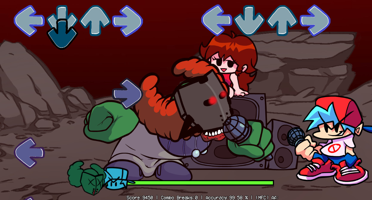 TRICKY v2 but impossible Mod for Friday Night Funkin' | FNF Mods