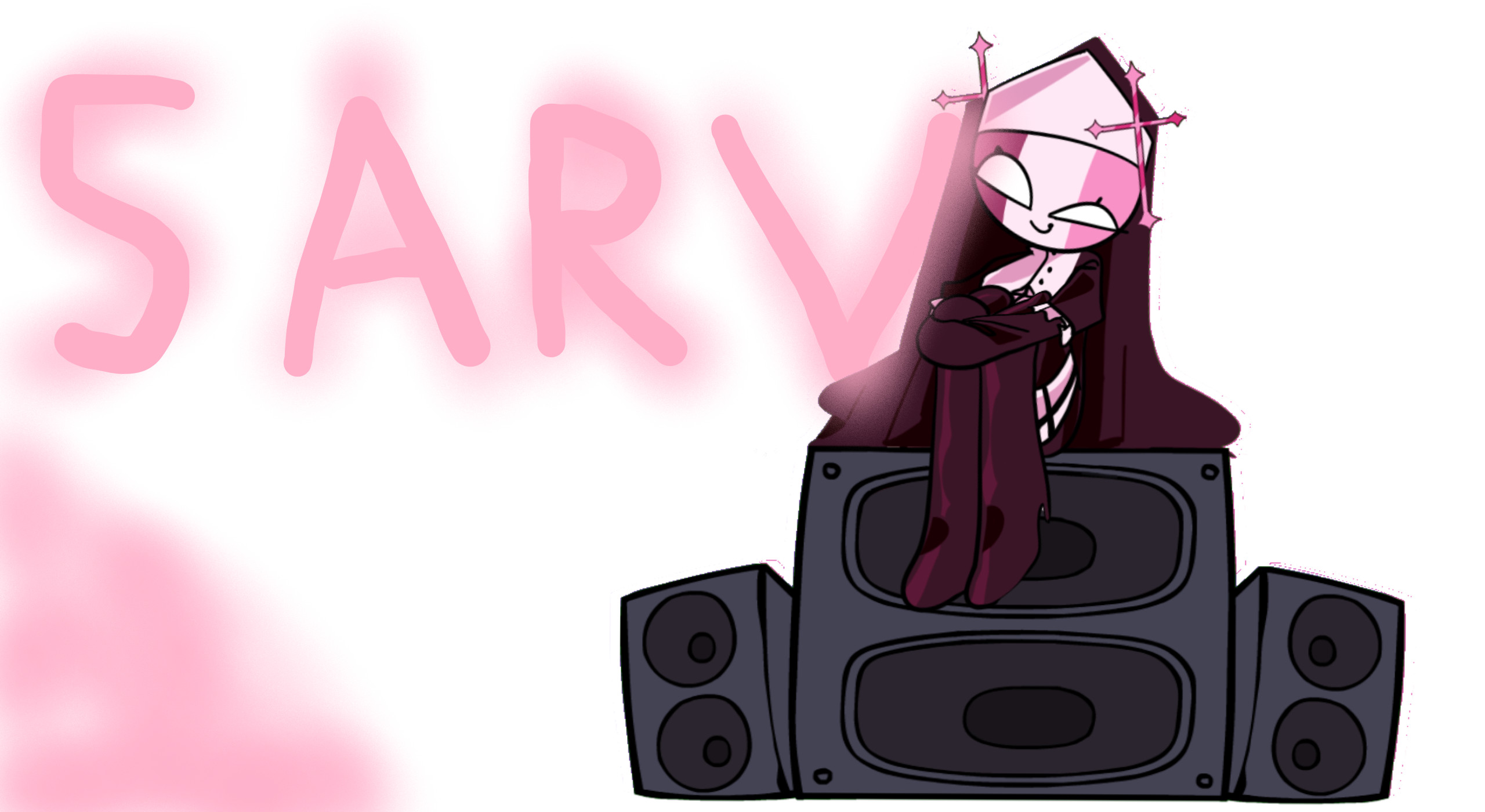 SARVENTE OVER GF Mod for Friday Night Funkin' | FNF Mods