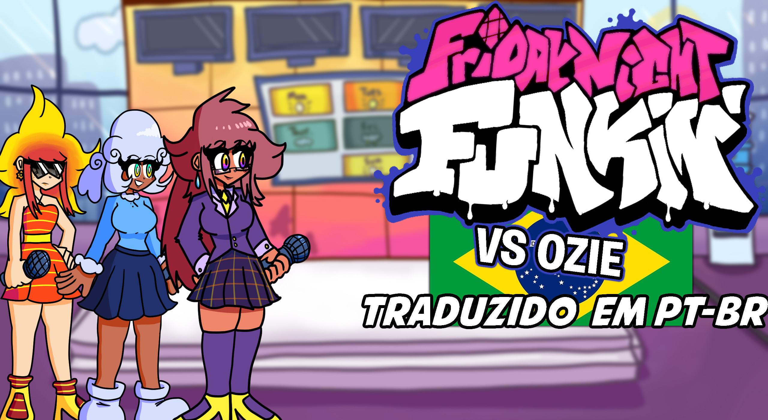 FNF V.S. Ozie PT-BR Translation Mod for Friday Night Funkin' | FNF Mods