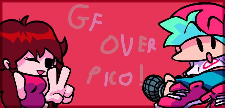 Gf over pico (full) Mod for Friday Night Funkin' | FNF Mods