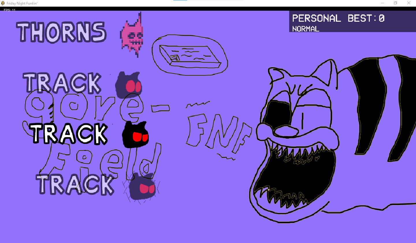 FNF vs Dark Gorefield Mod for Friday Night Funkin' | FNF Mods
