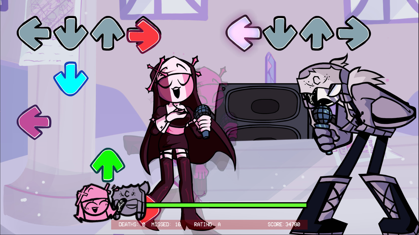 Mid Fight Masses Extras Full Ruv Mod for Friday Night Funkin' | FNF Mods