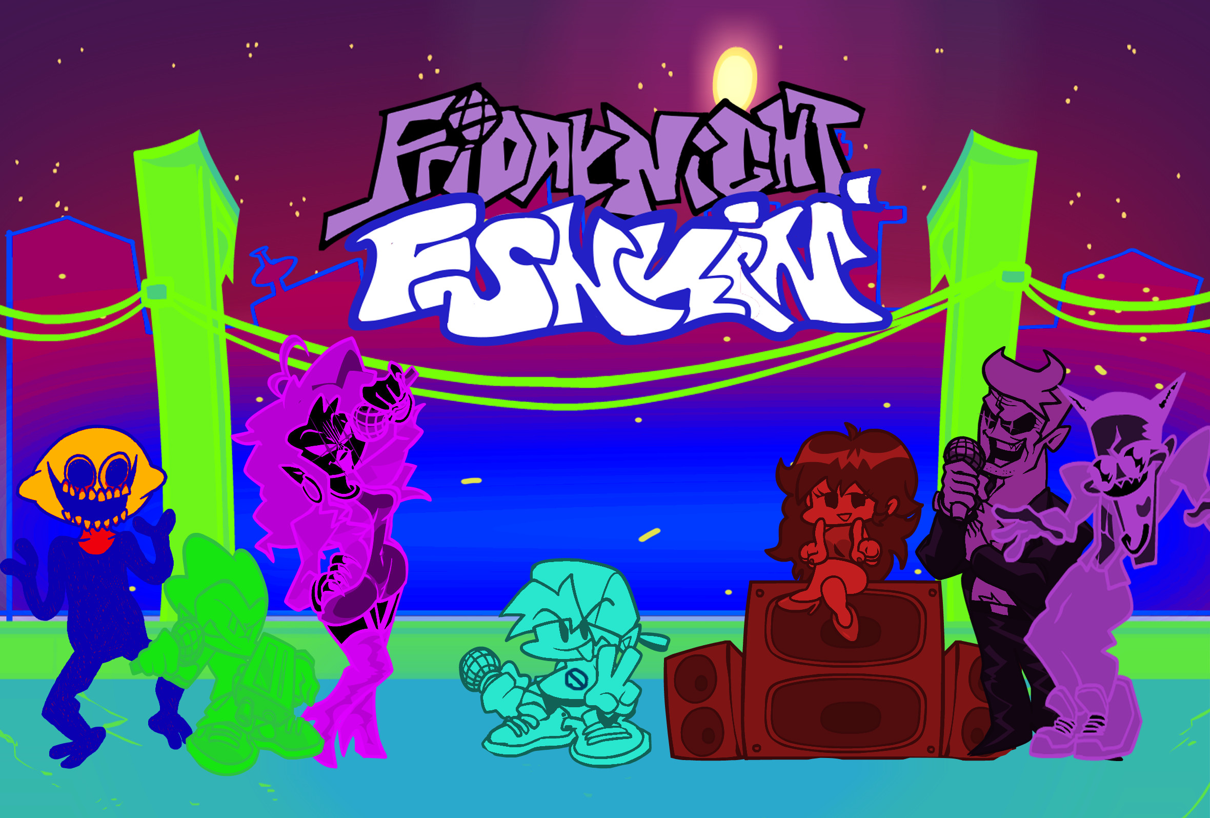 friday night funkin off color [Friday Night Funkin'] [Mods]