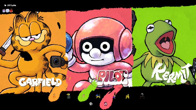 Garfield Mod for Samurai Gunn 2 | SG2 Mods