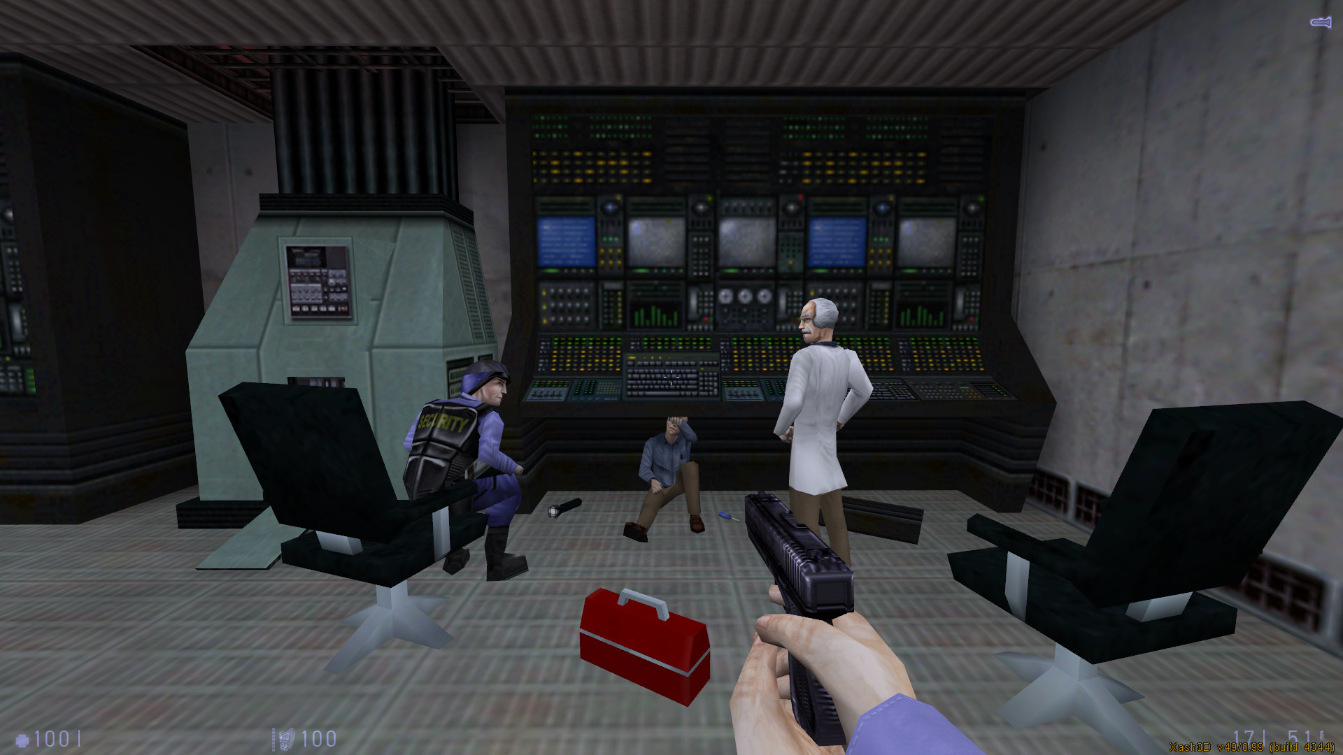 Improved LD Scientists with HD-styled clothes Mod for Half-Life | HL Mods