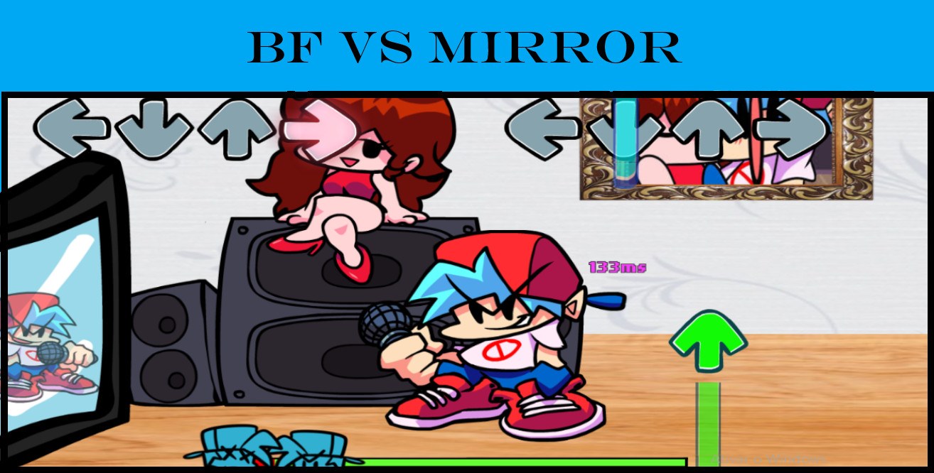 Mirrored Madness - Fight against a mirror Mod for Friday Night Funkin ...