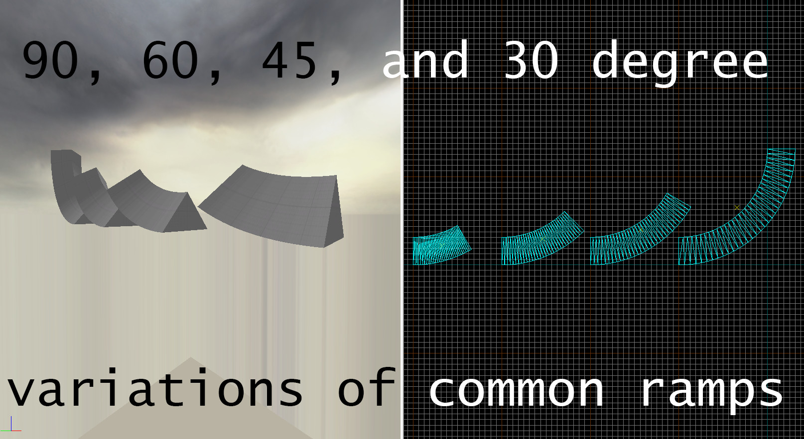 Modelled Ramps Pack 1 [Source Engine] [Mods]