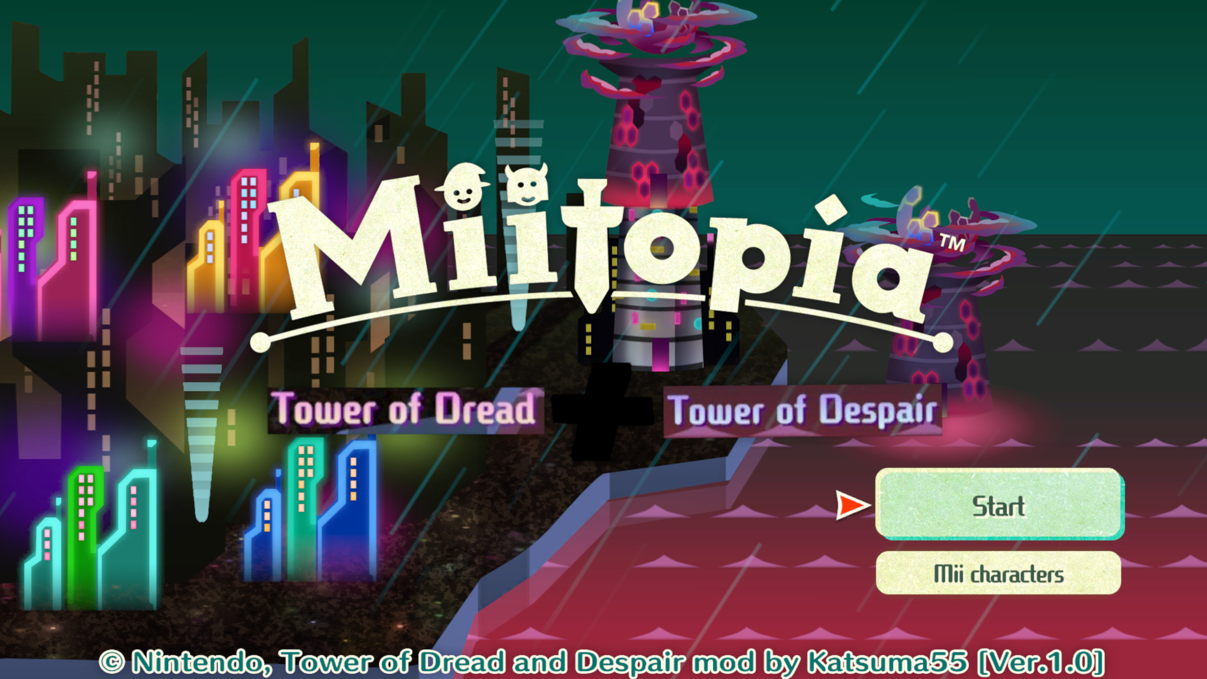 Tower of Dread and Despair (ToD and Tode Combined) Mod for Miitopia ...