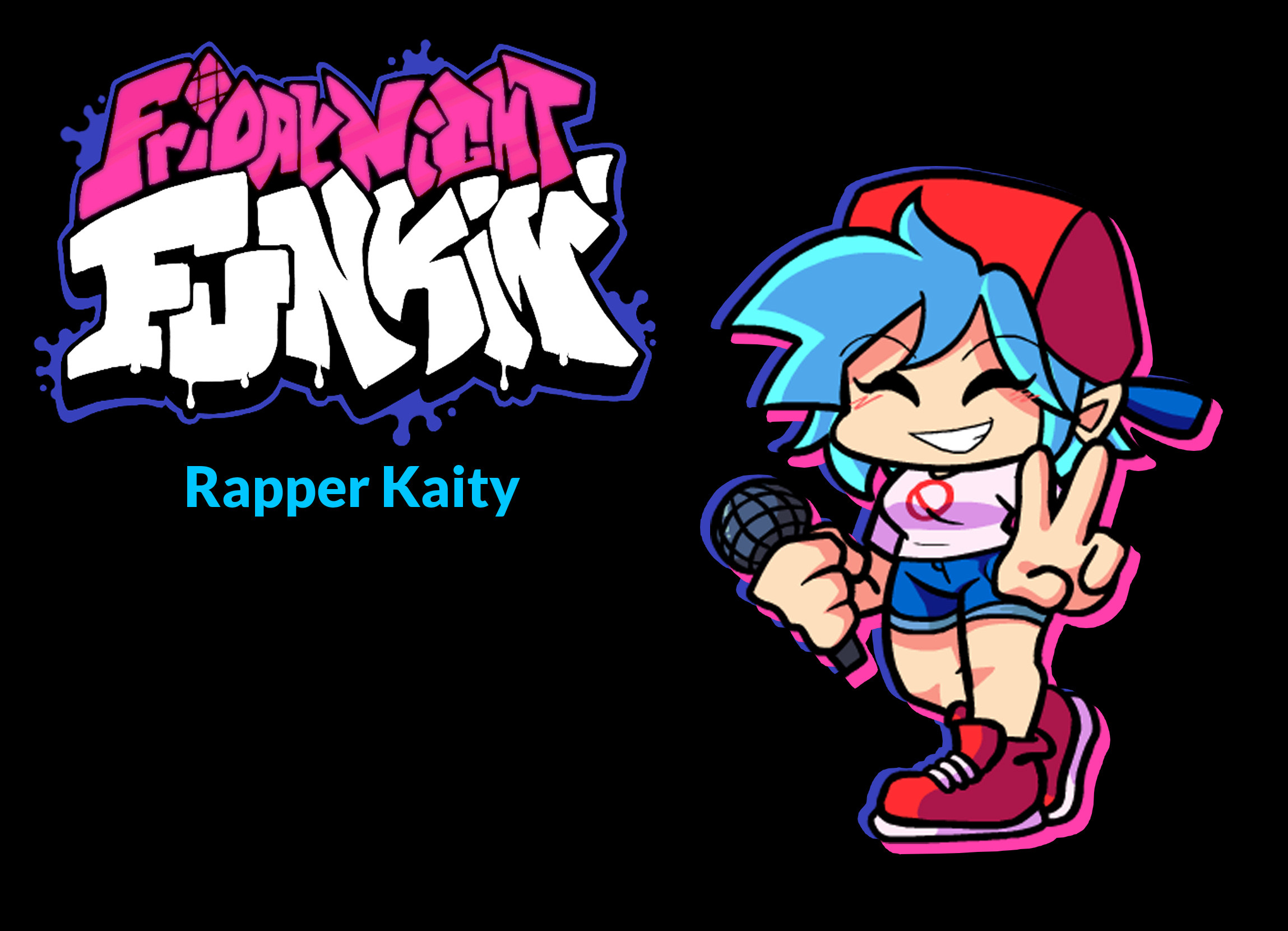Rapper Kaity Mod for Friday Night Funkin' | FNF Mods