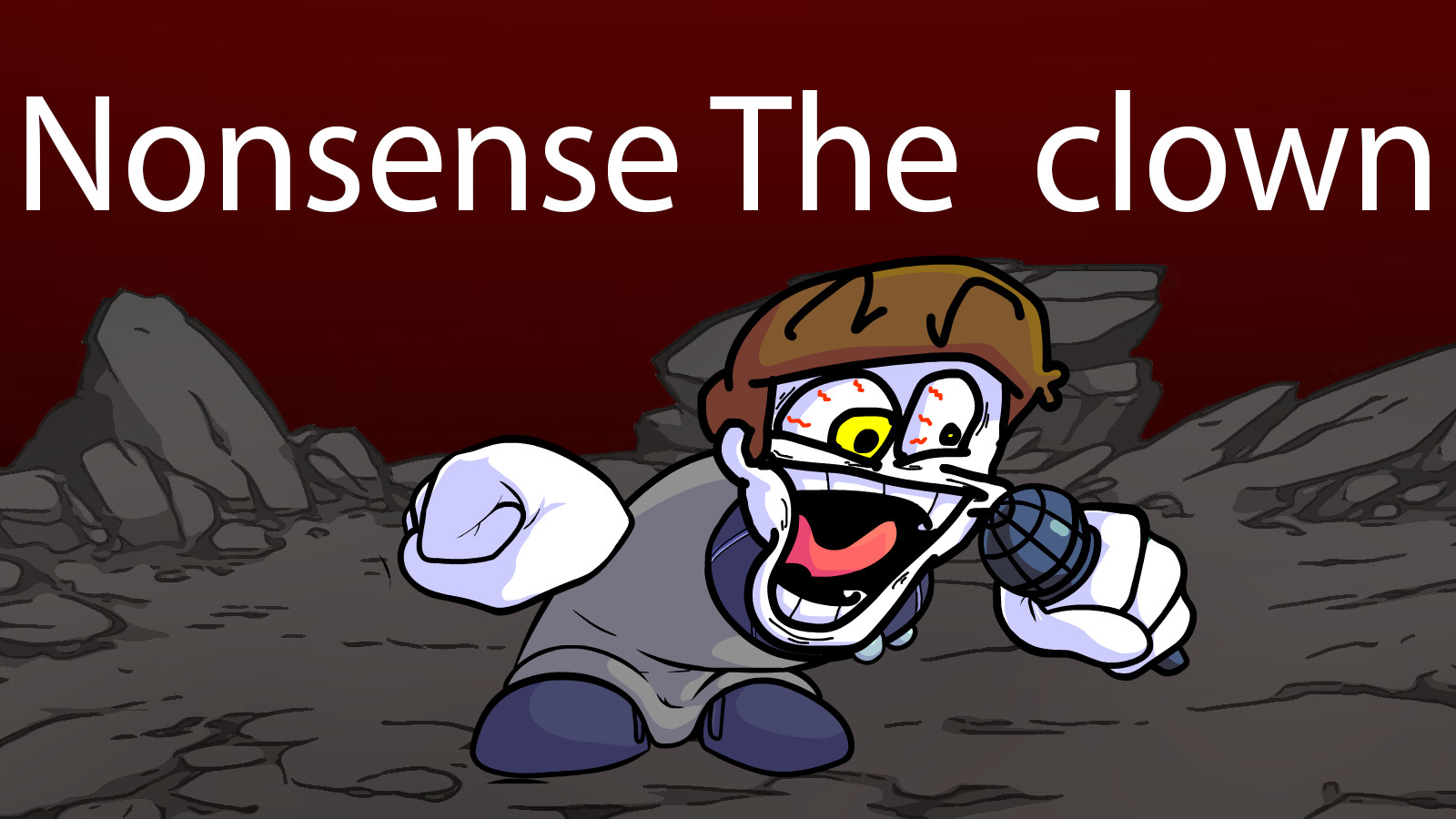 Nonsense The clown! Mod for Friday Night Funkin' | FNF Mods