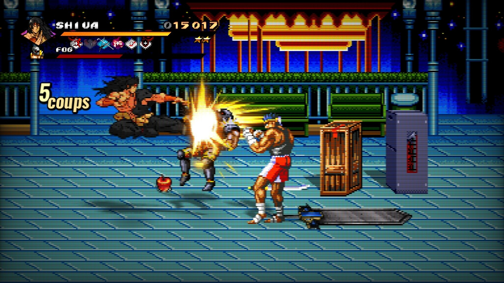 Survival mode SOR 2 arena (Amusement park) [Streets of Rage 4] [Mods]