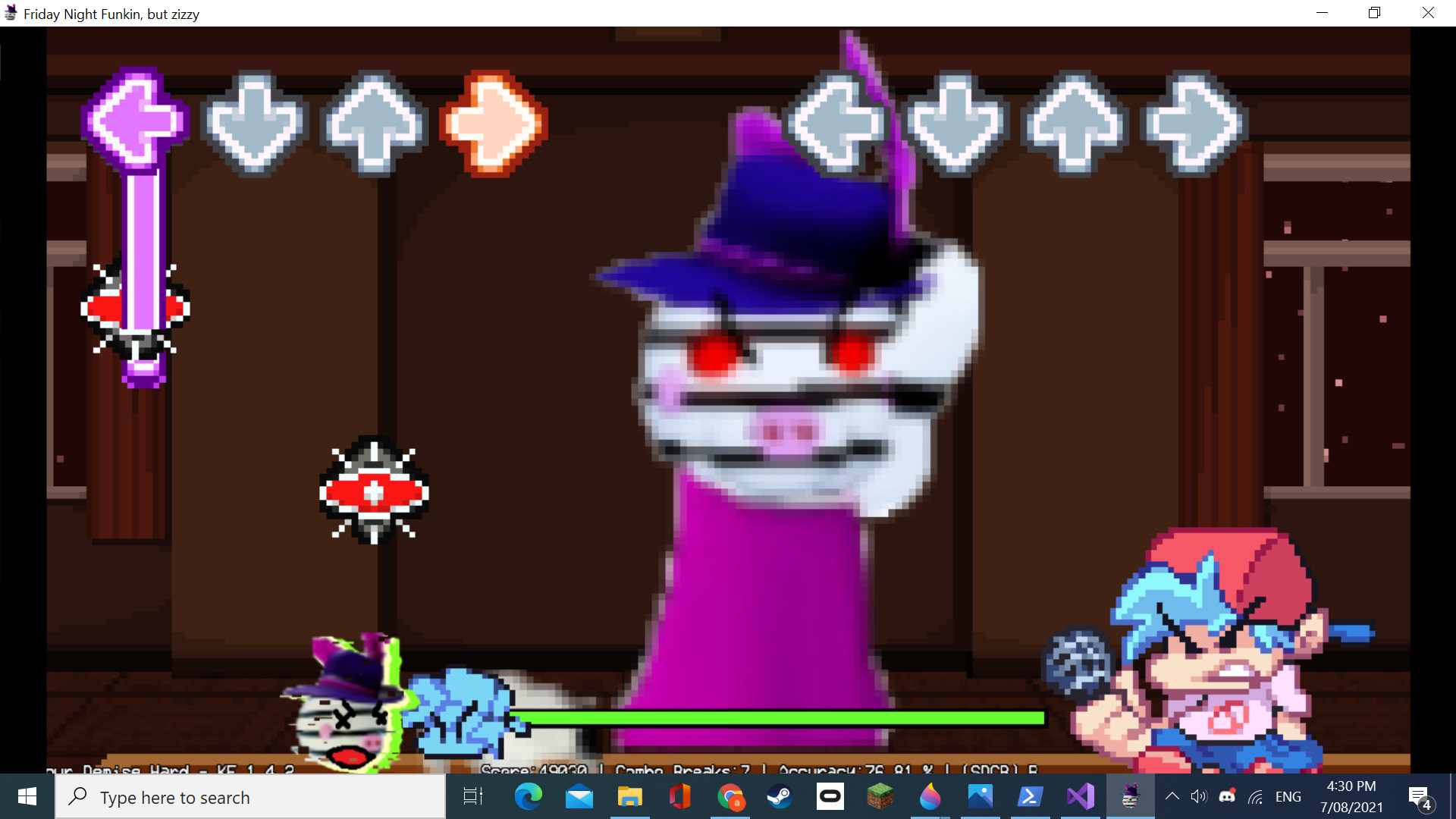 VS Zizzy Mod for Friday Night Funkin' | FNF Mods