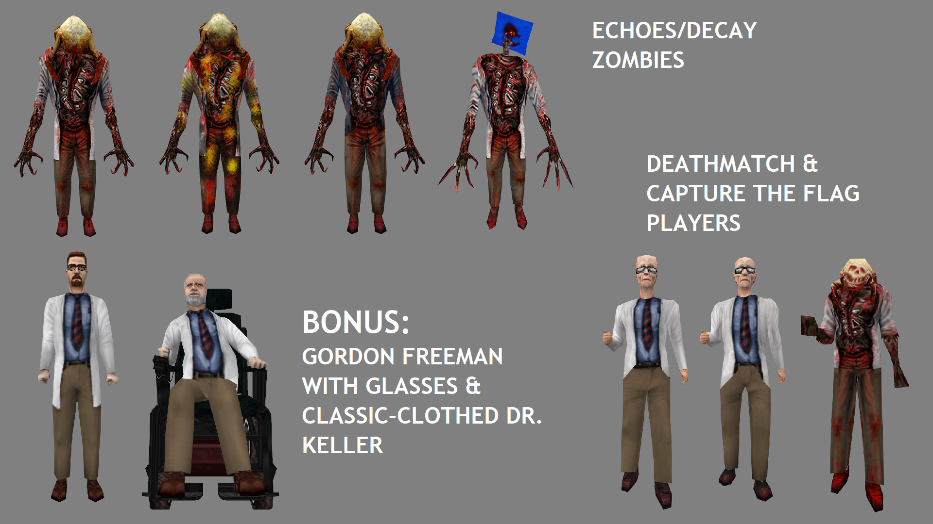 Improved LD Scientists with HD-styled clothes Mod for Half-Life | HL Mods