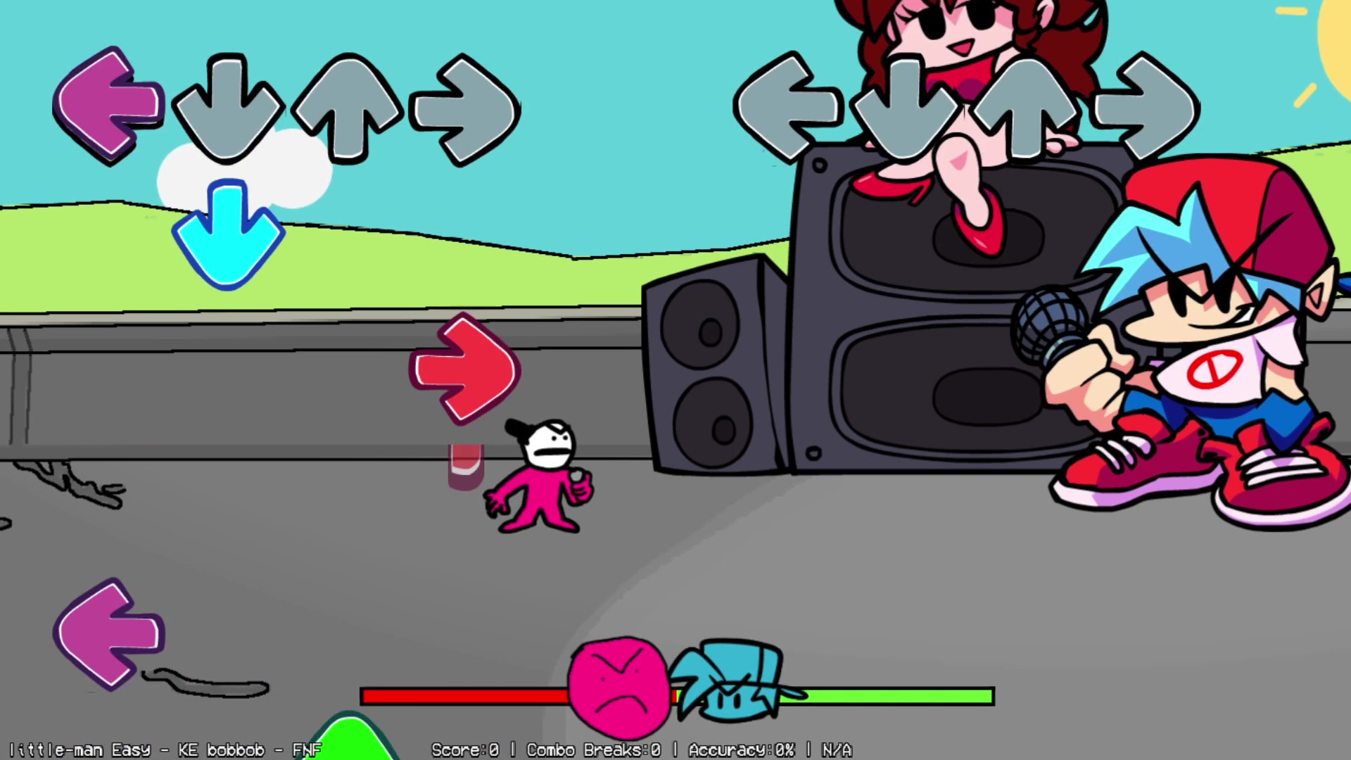 B-Sides Little Man | Bob's Onslaught [Friday Night Funkin'] [Mods]