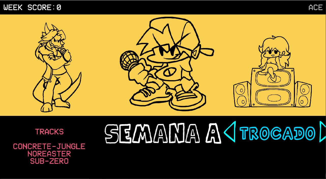 FNF | Ace Mod | Traduzido em PT-BR [Friday Night Funkin'] [Mods]