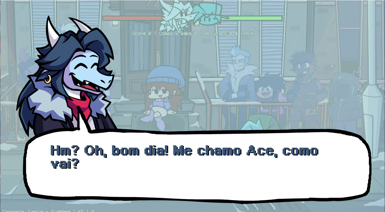 FNF | Ace Mod | Traduzido em PT-BR [Friday Night Funkin'] [Mods]