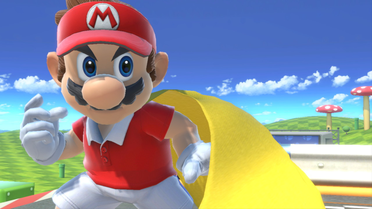 Tennis Mario Mod for Super Smash Bros. Ultimate | SSBU Mods